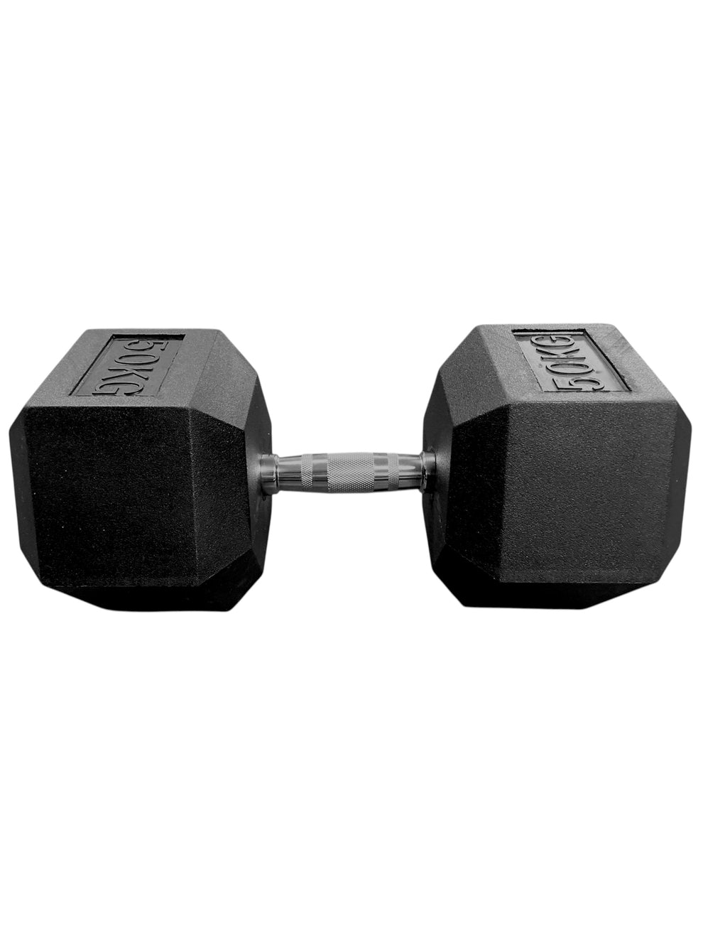 Rubber Hexagon Dumbbell – i-Fitness